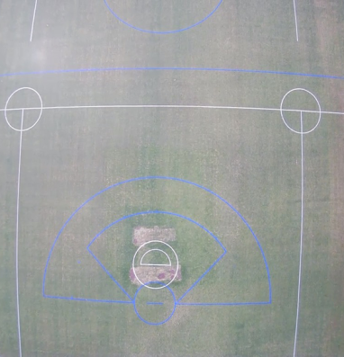 Lacrosse Field Marking for Emmanuel College | FIELD OPS® Atlanta