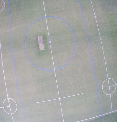 Lacrosse Field Marking for Emmanuel College | FIELD OPS® Atlanta