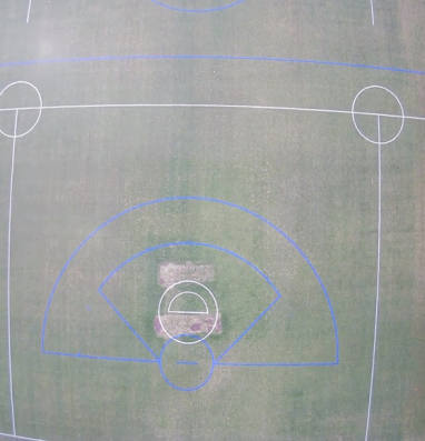 Lacrosse Field Marking for Emmanuel College | FIELD OPS® Atlanta