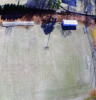Soccer Field Striping for Sutton Middle School | FIELD OPS®