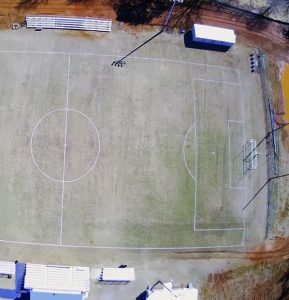 Soccer Field Striping for Sutton Middle School | FIELD OPS®