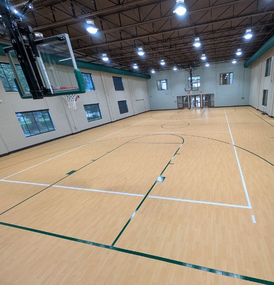 Basketball Court Striping for Baxter Community Center in Louisville ...