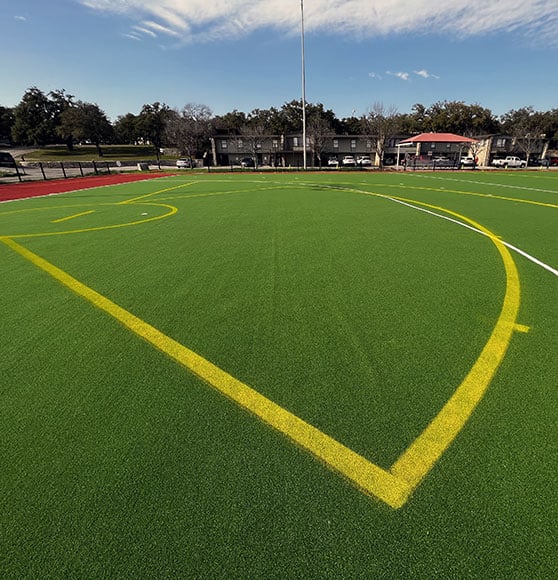Lacrosse Field Striping for St Stephen’s Episcopal School in Austin ...