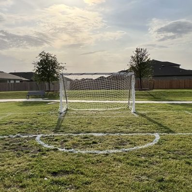 Soccer Field Striping in Rosharon, TX | FIELD OPS®