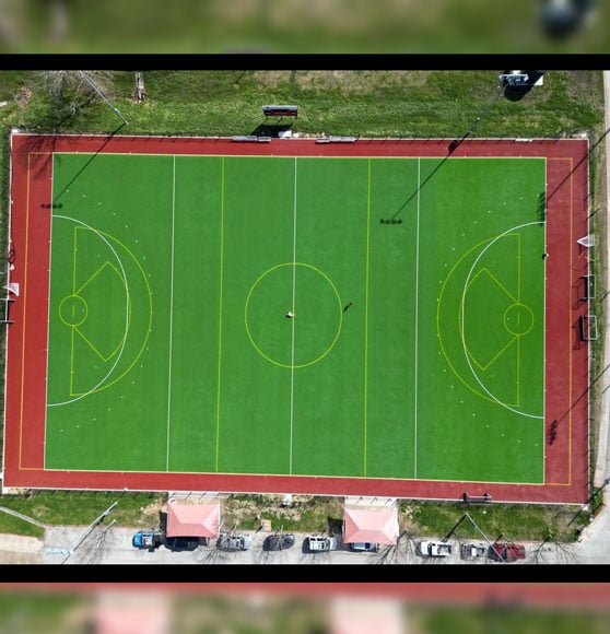 Lacrosse Field Striping for St. Stephen's Episcopal School | FIELD OPS®