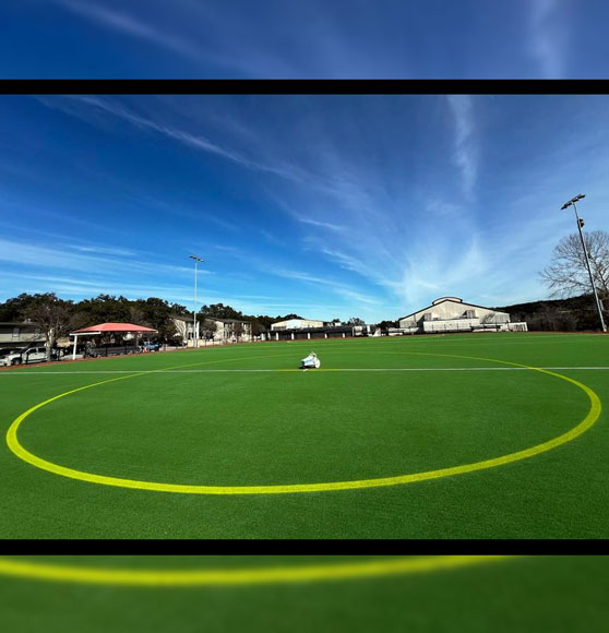 Lacrosse Field Striping for St. Stephen's Episcopal School | FIELD OPS®