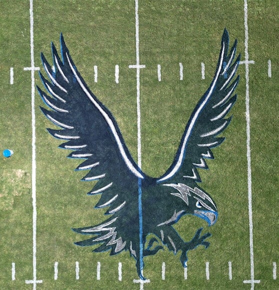 Event Logo Markings for Texas Wind Athletics in Waco | FIELD OPS®