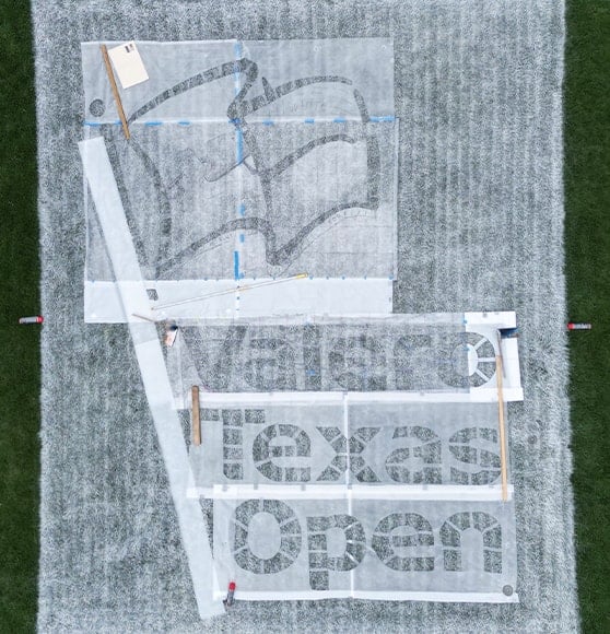 Event Logo Markings for Valero Texas Open in San Antonio | FIELD OPS®
